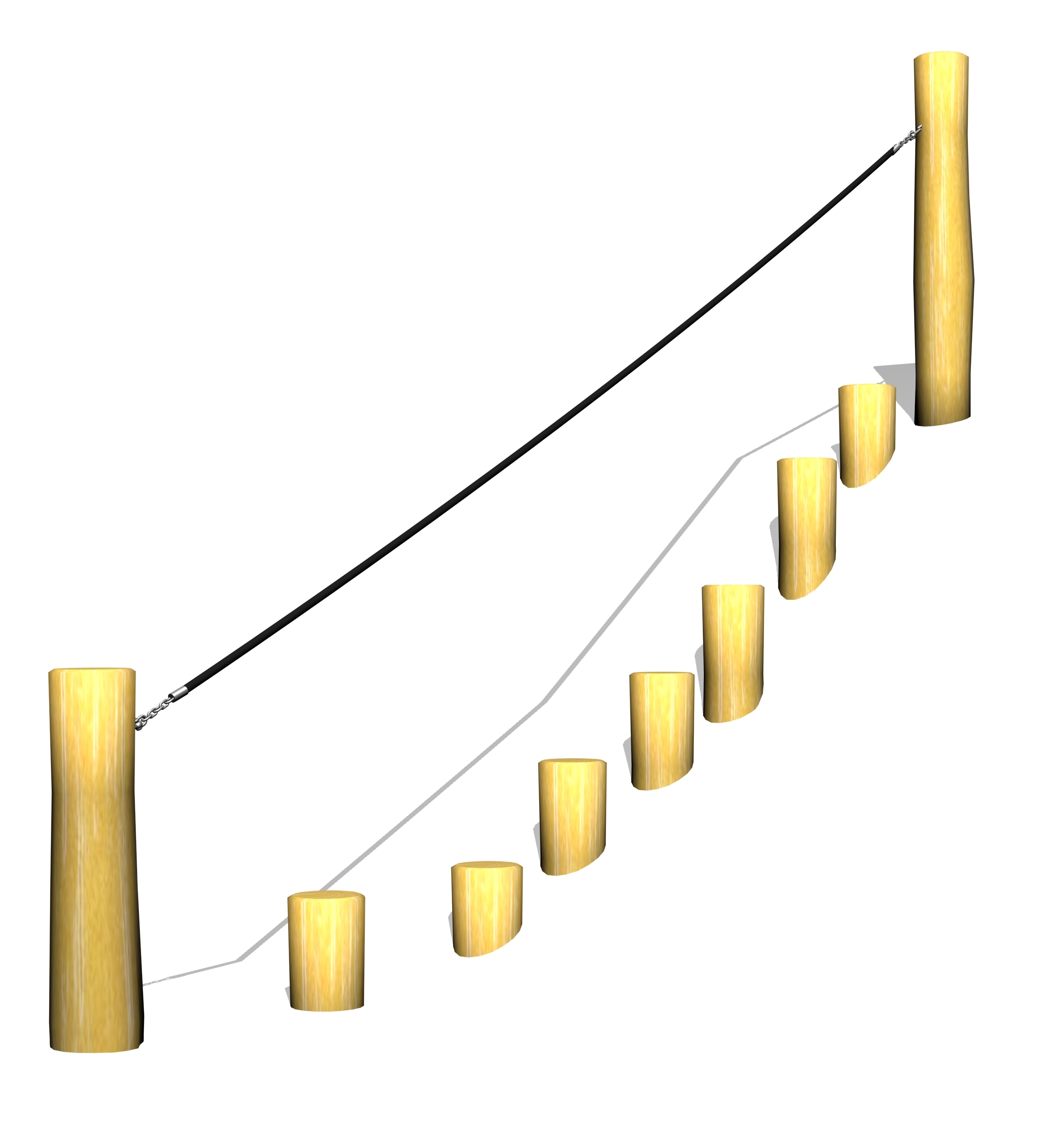 Robinia Bakkeopgang - Guldborg Legepladser